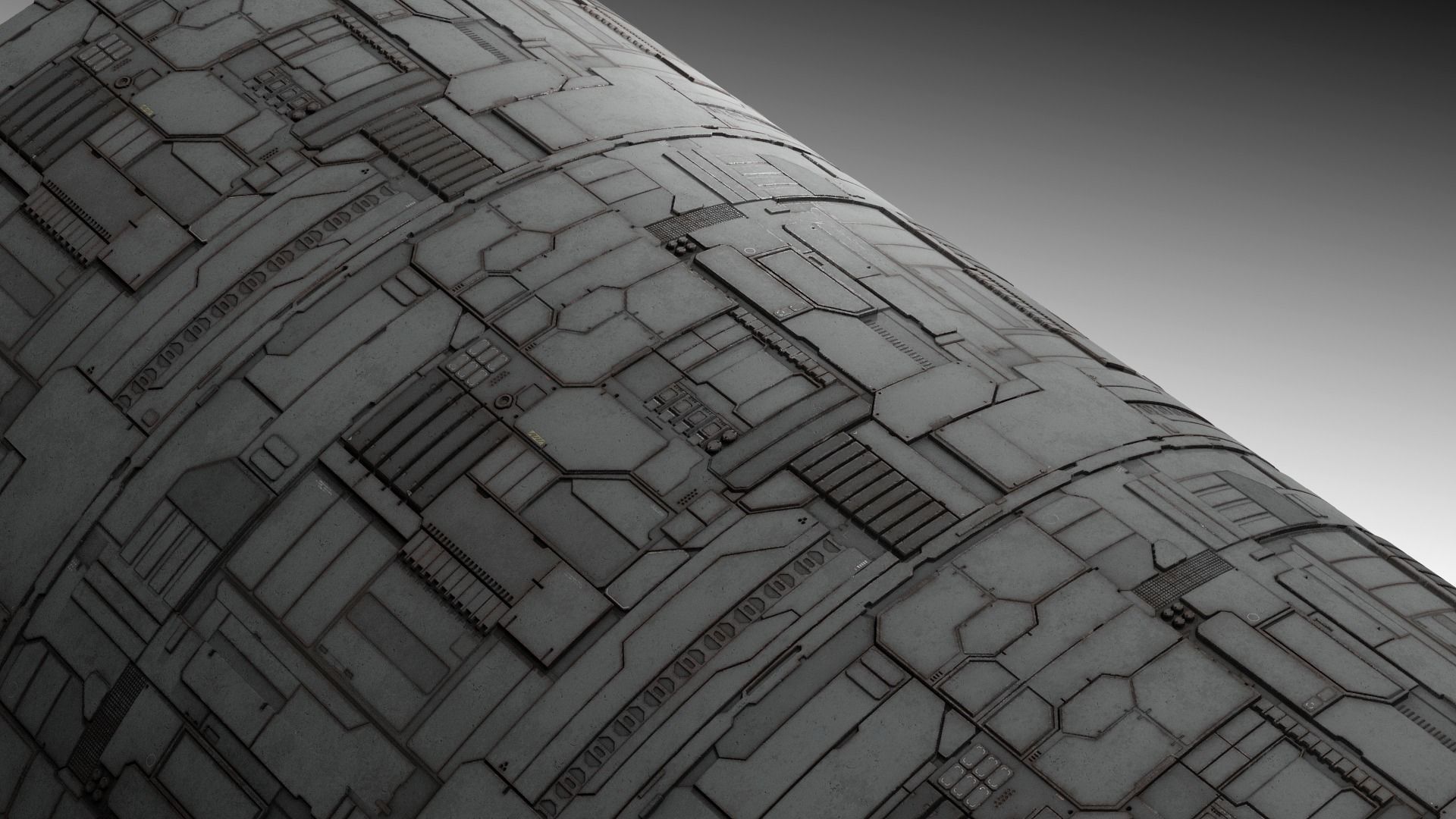Scifi Trim Texture Alpha Texture | CGTrader