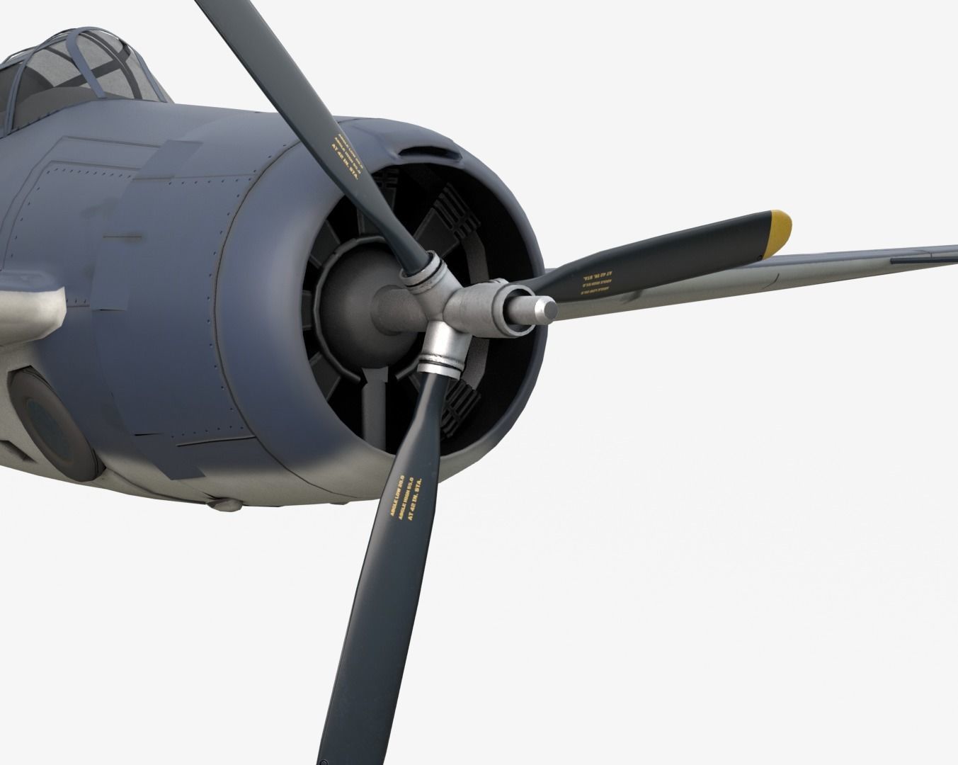 3D model Grumman F4F Wildcat VR / AR / low-poly | CGTrader