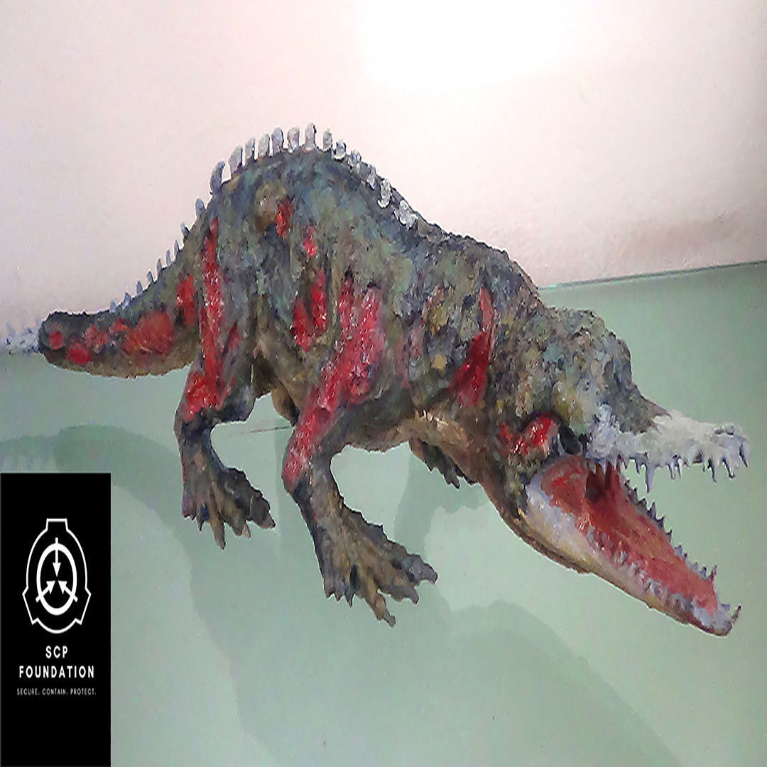 SCP-682 3D model 3D printable | CGTrader