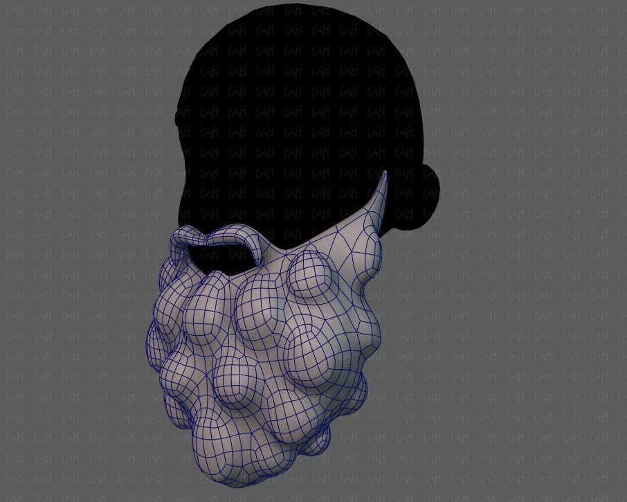 3D model Beard V03 VR / AR / low-poly | CGTrader