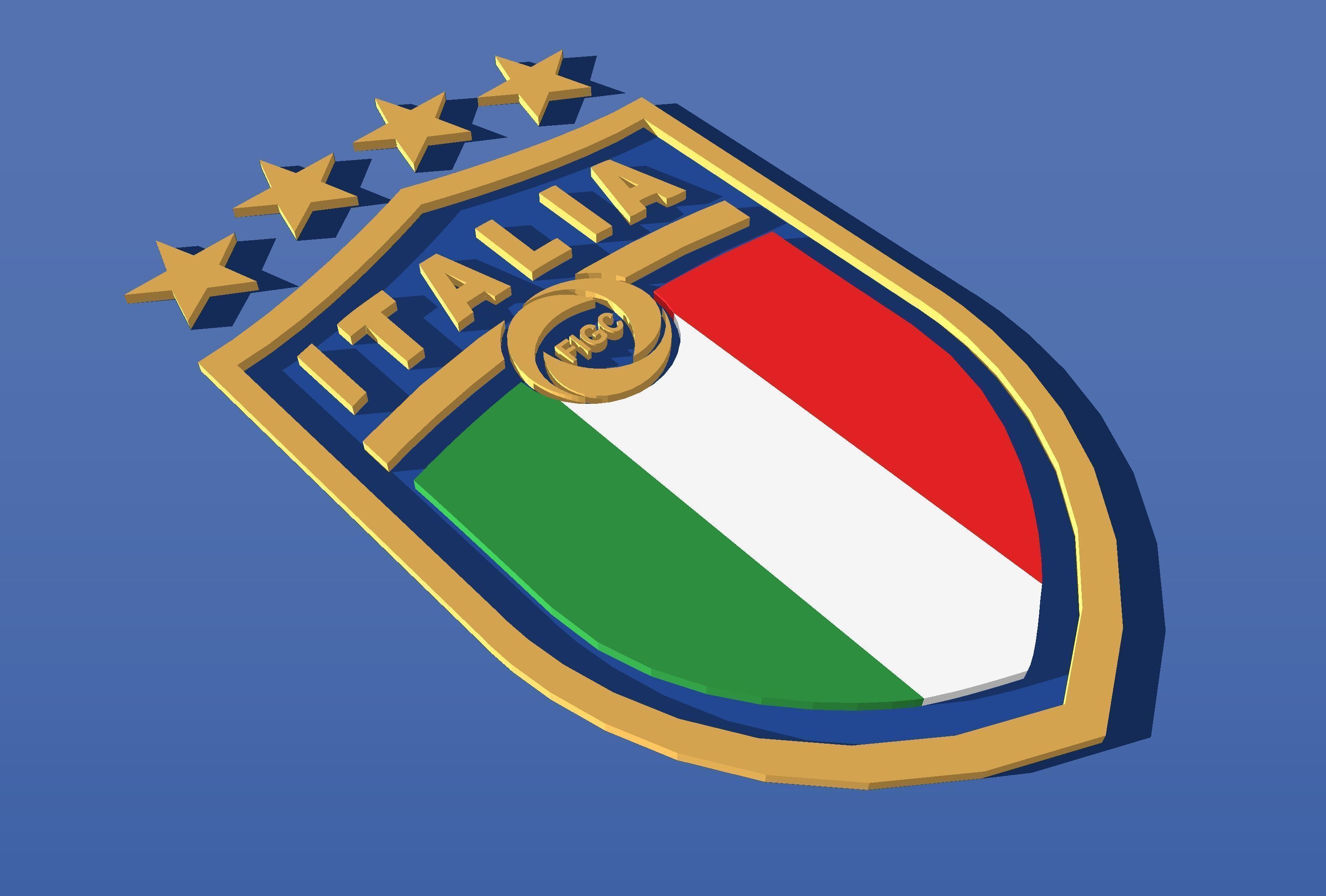 2017 Logo for Italian soccer team free 3D model | CGTrader