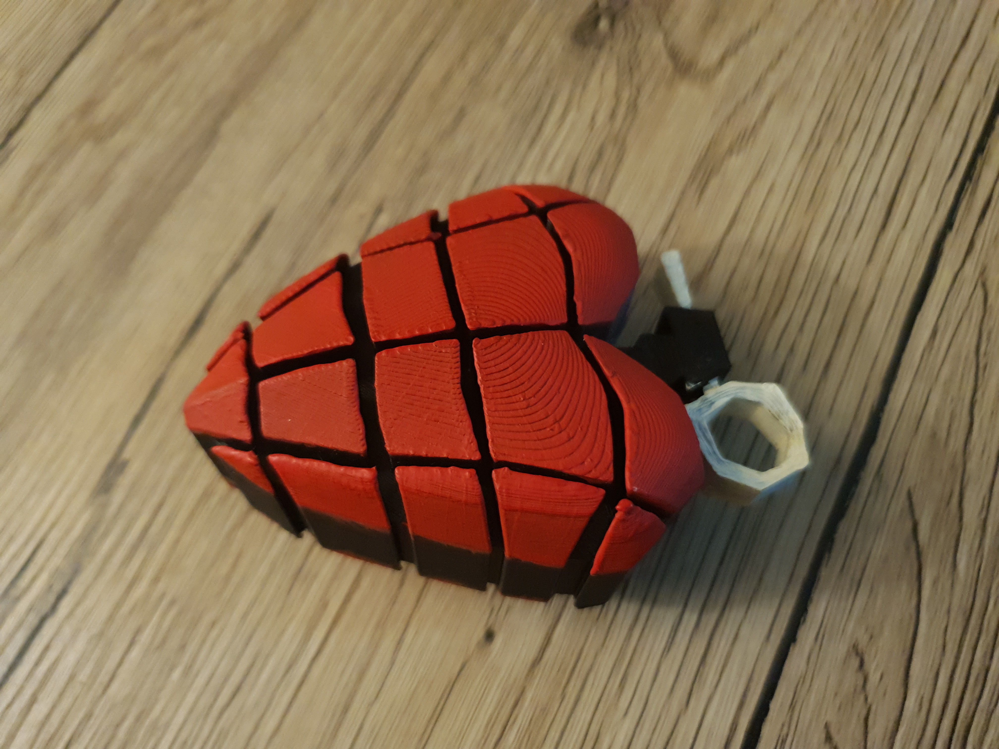 Heart like handgrenade - Green Day 3D model 3D printable | CGTrader