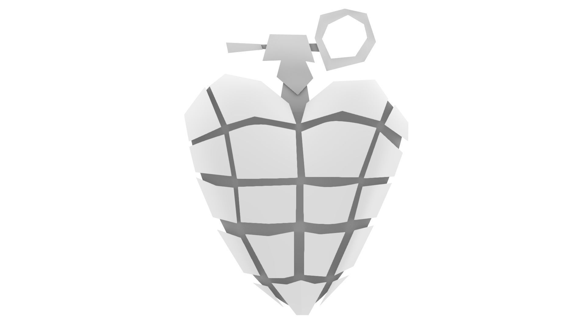 Heart like handgrenade - Green Day 3D model 3D printable | CGTrader