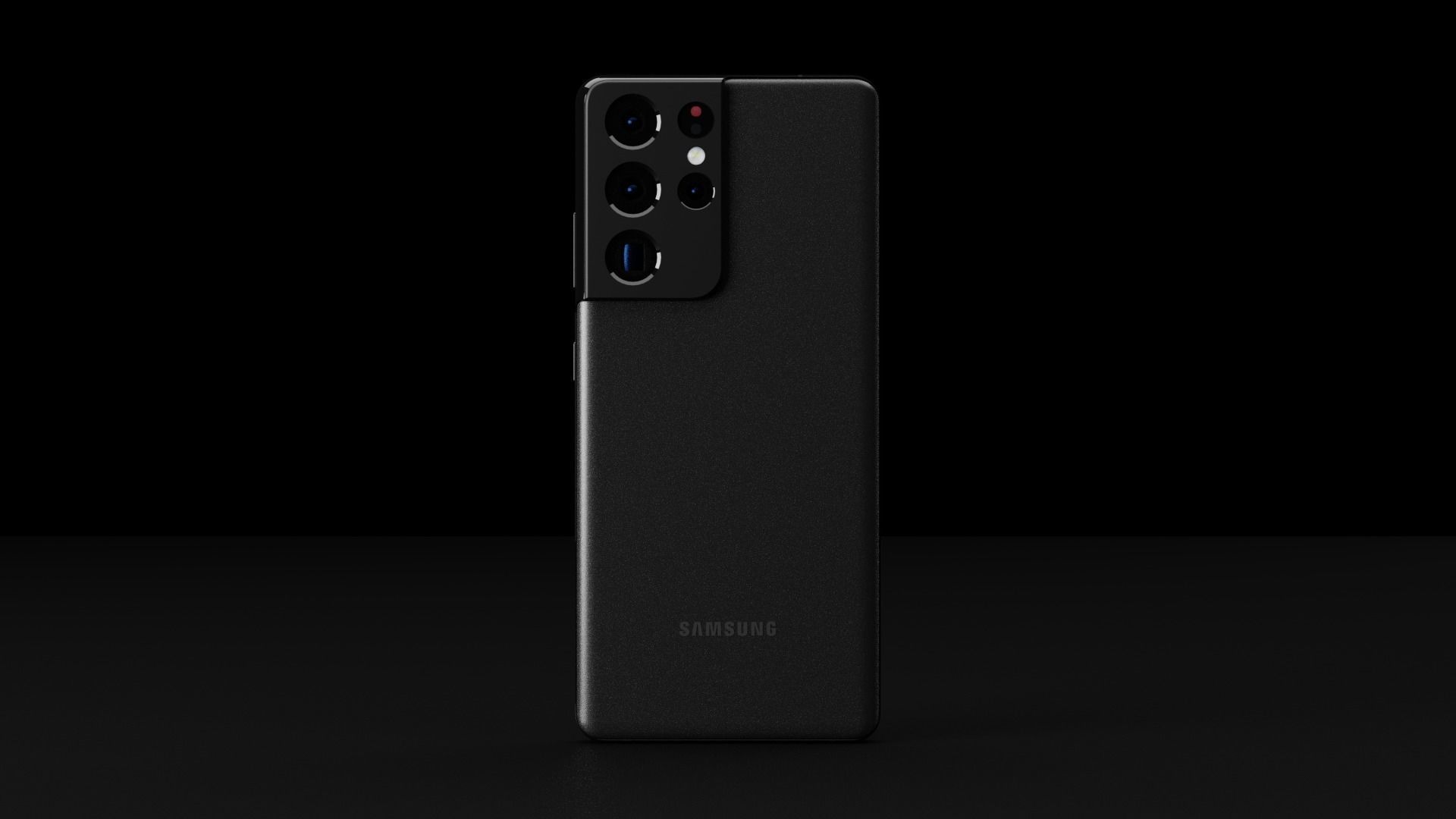 3D model Samsung Galaxy S21 Ultra In All Official Colors VR / AR / low ...