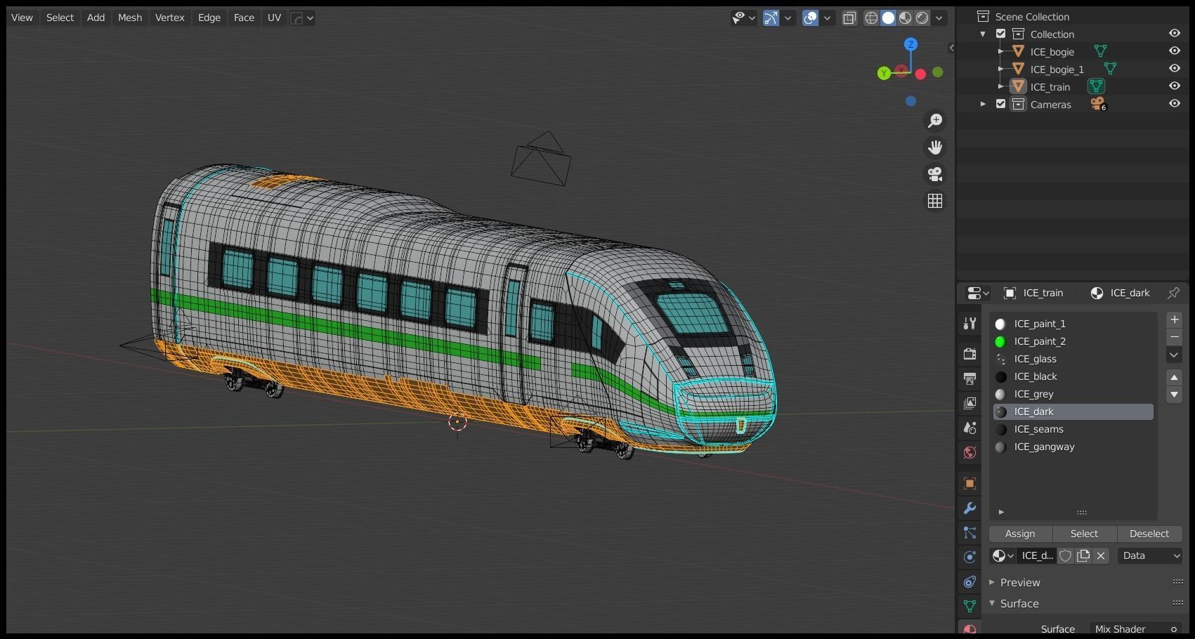 DB ICE 4 3D model | CGTrader