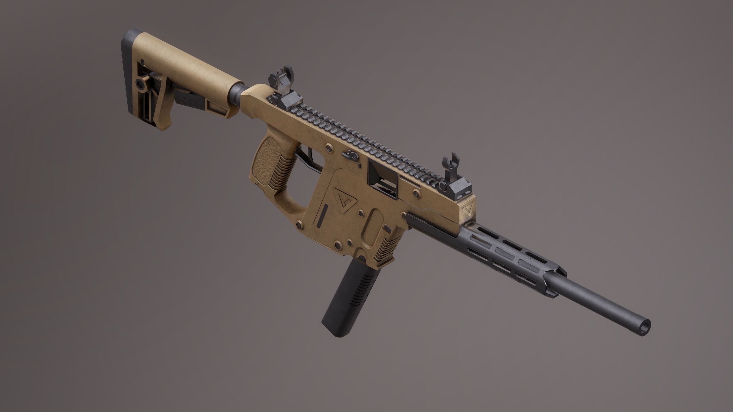 3D model Vector 22 CRB Rigged PBR VR / AR / low-poly | CGTrader