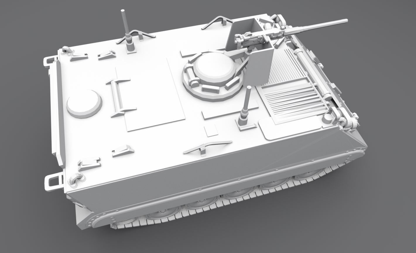M113 Scale Model 3D model 3D printable | CGTrader