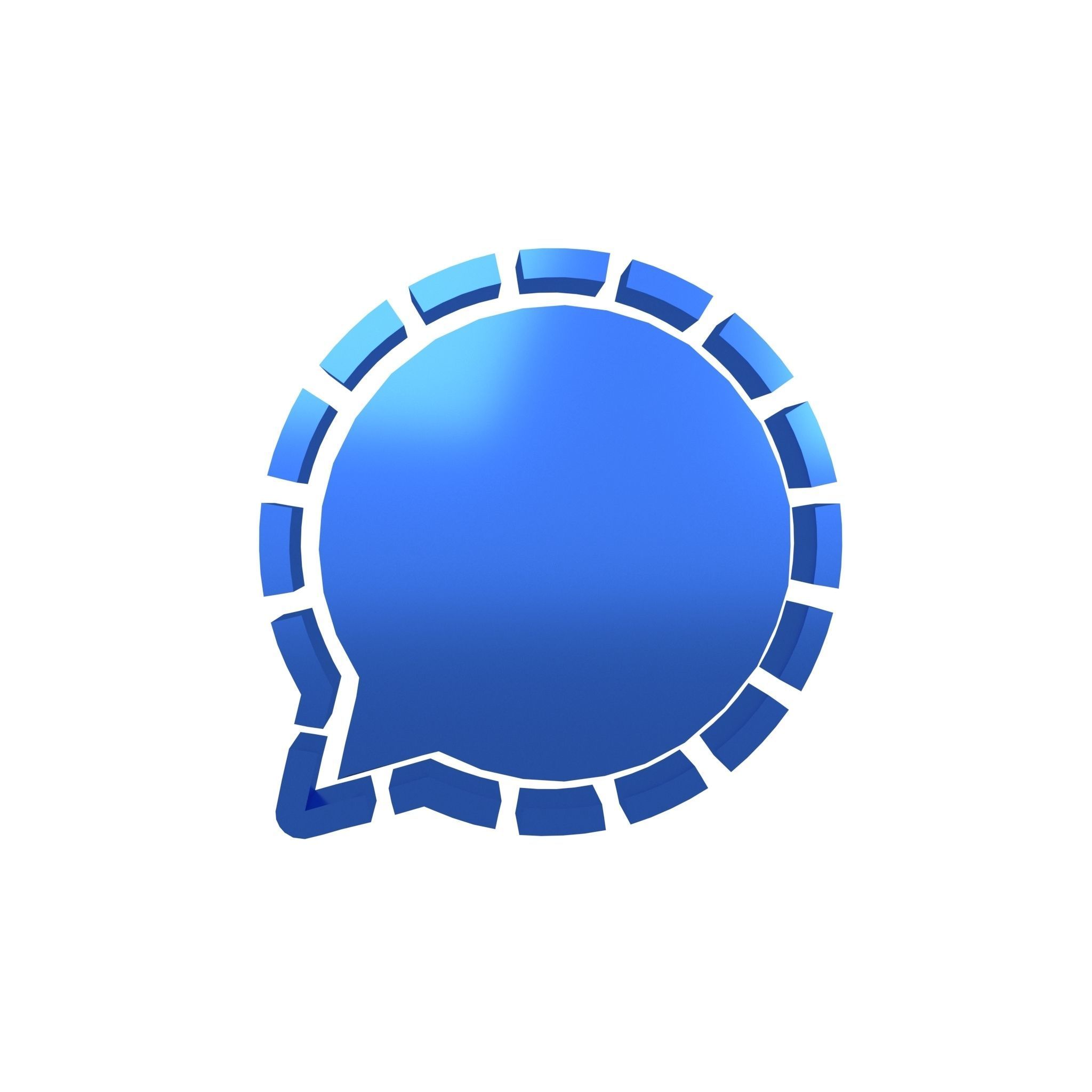 Signal Logo v1 003 free VR / AR / low-poly 3D model | CGTrader