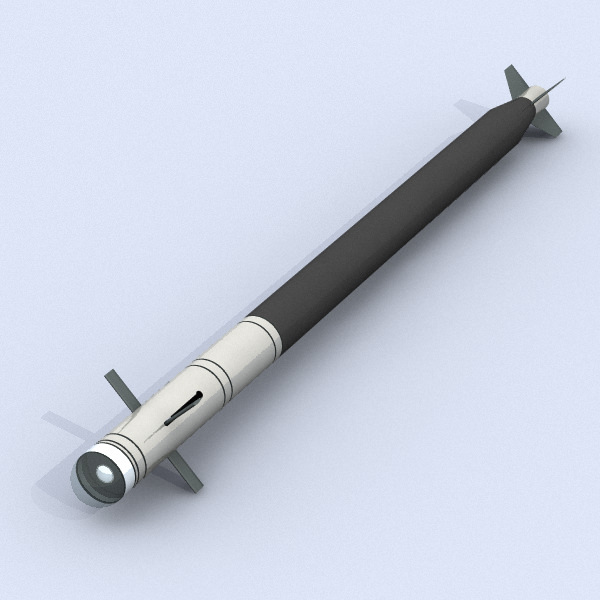 Stinger Missile 3D model | CGTrader