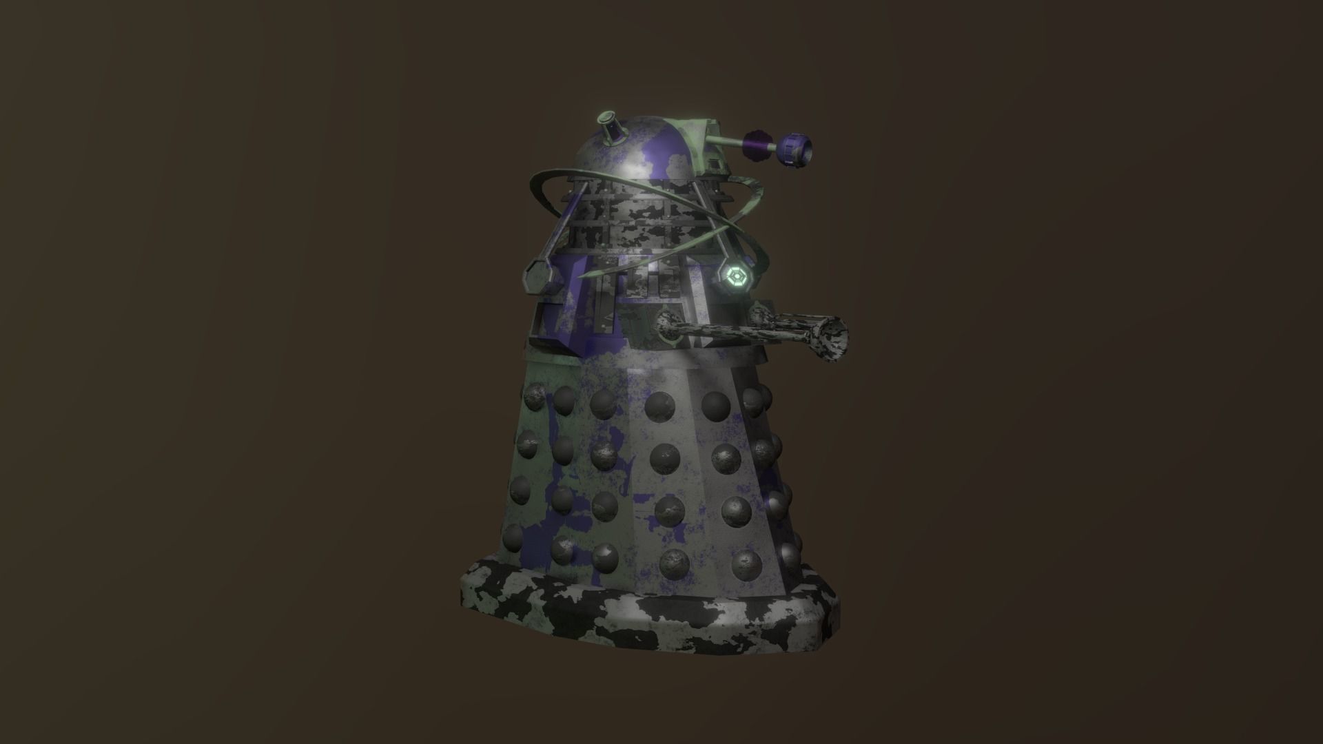 3D model STEAMPUNK STRATEGY DALEK - Rogue Film Productions VR / AR ...