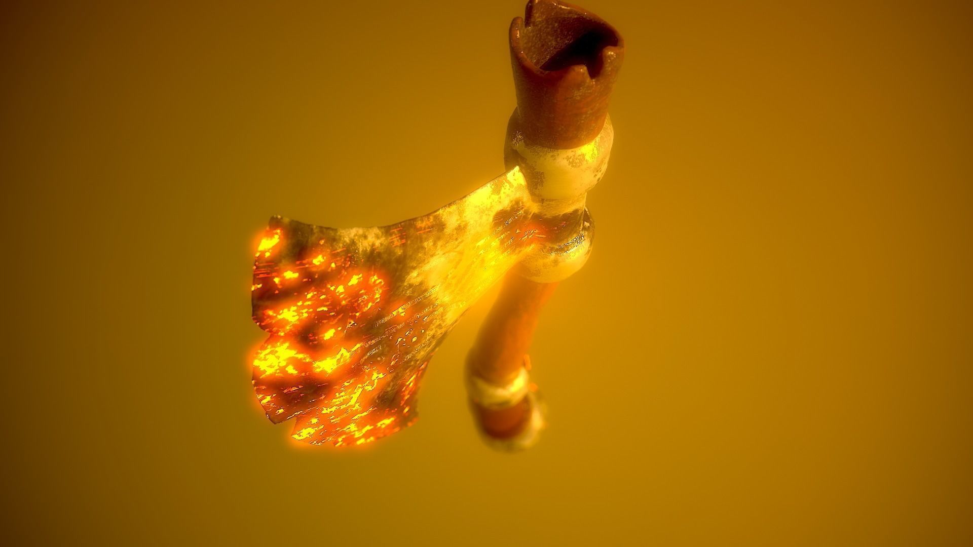 Burning Axe Free Viktig Games free 3D model | CGTrader