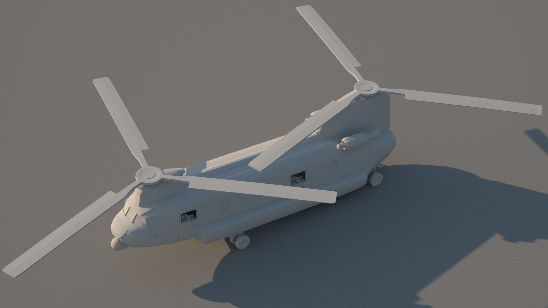 3D model Chinook 3D model helicopter VR / AR / low-poly | CGTrader