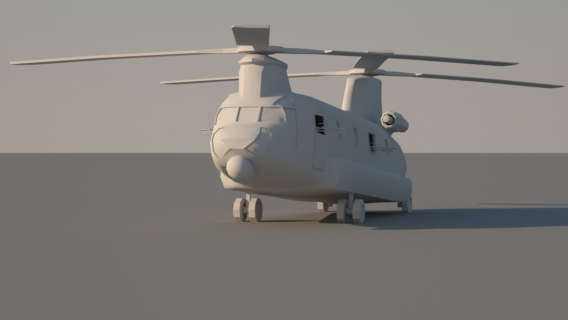 3D model Chinook 3D model helicopter VR / AR / low-poly | CGTrader