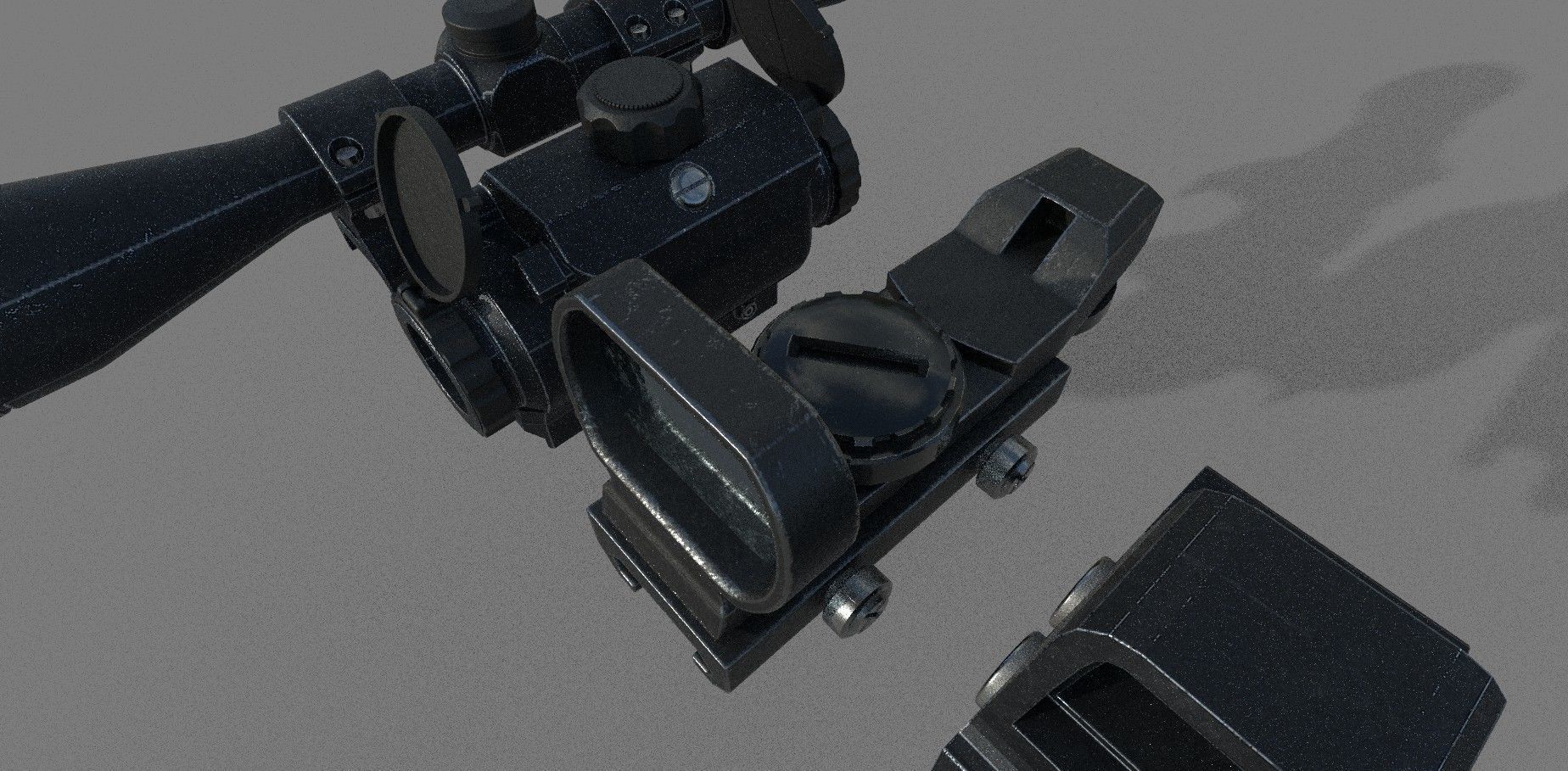 3D model Tactical Sights Pack 3D model VR / AR / low-poly | CGTrader