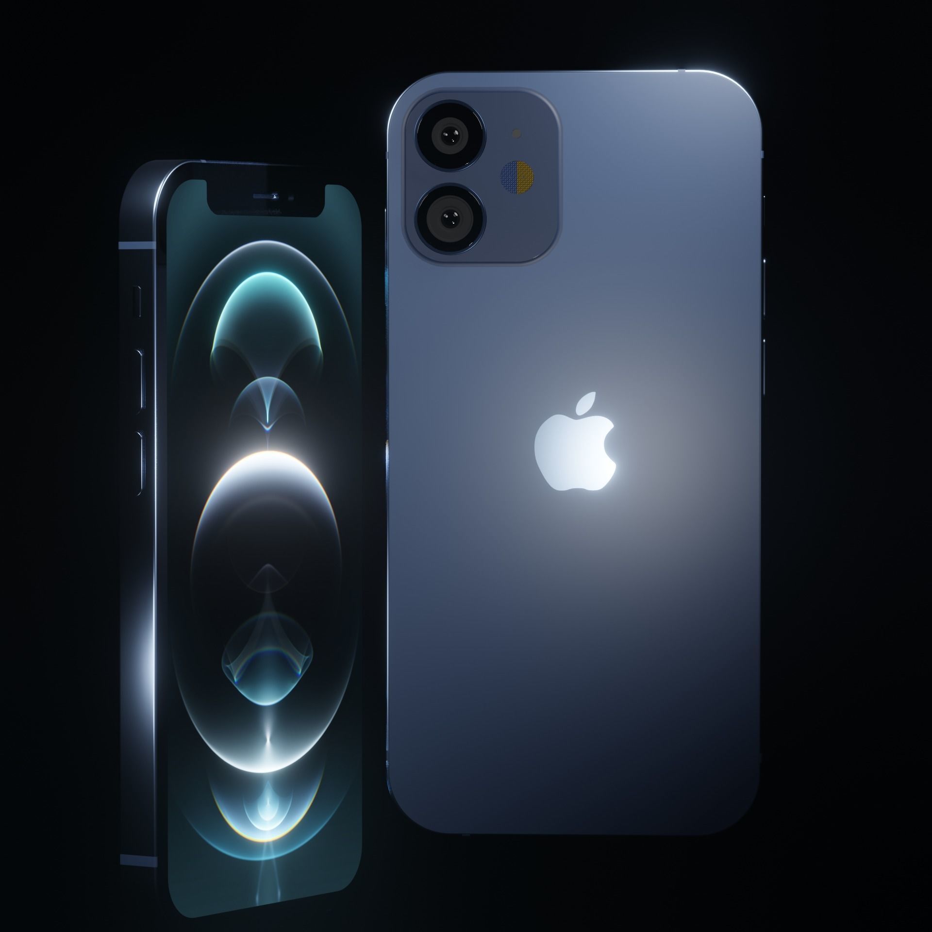 IPHONE 12 MINI free 3D model | CGTrader