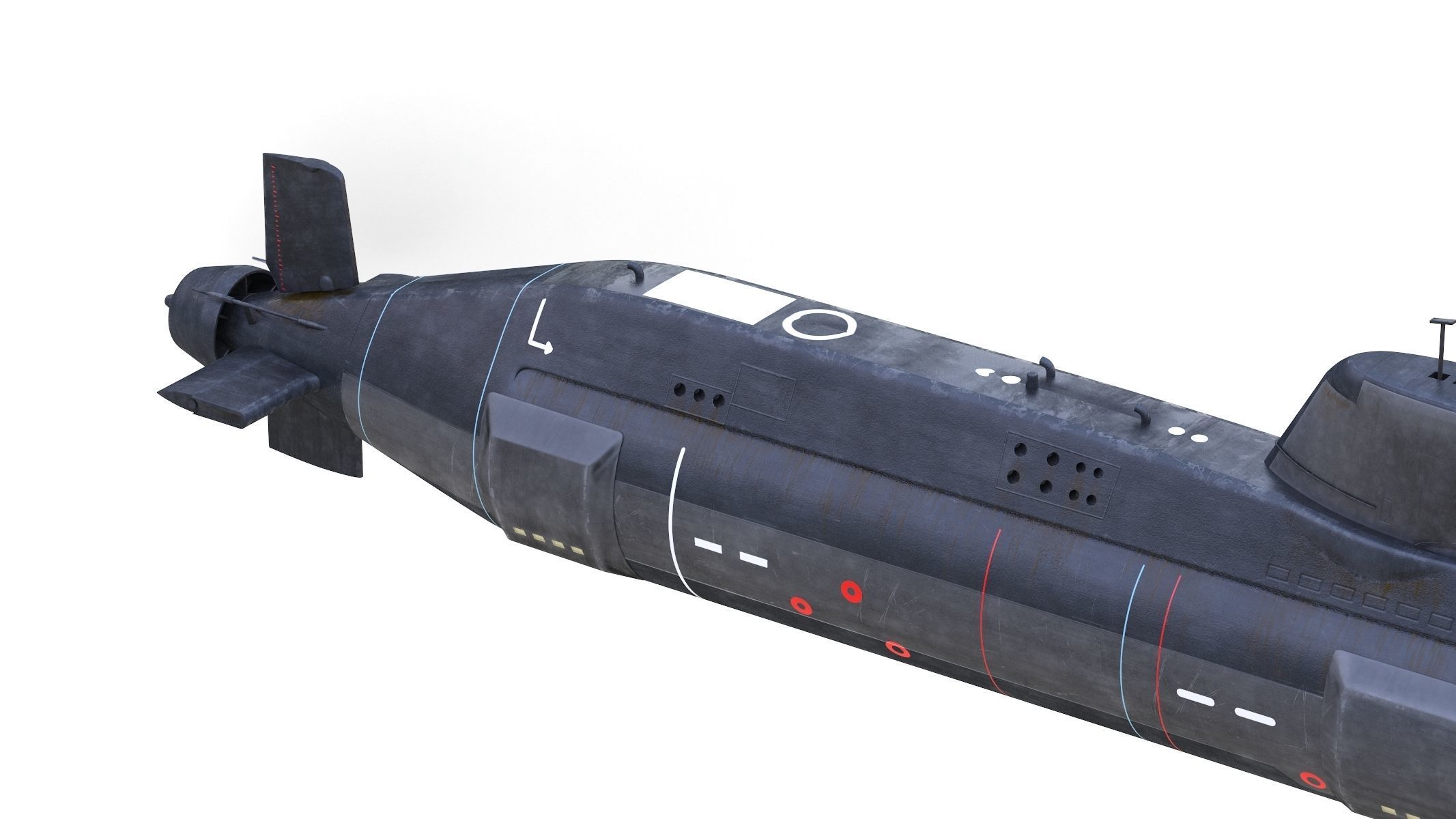 7 Military Submarines Collection 3D model | CGTrader
