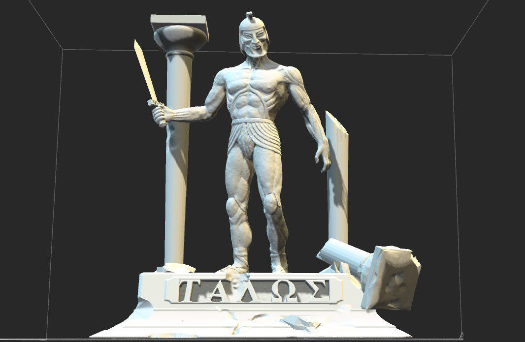 TALOS from Jason and the Argonauts Harryhausen like statuine 3D model ...