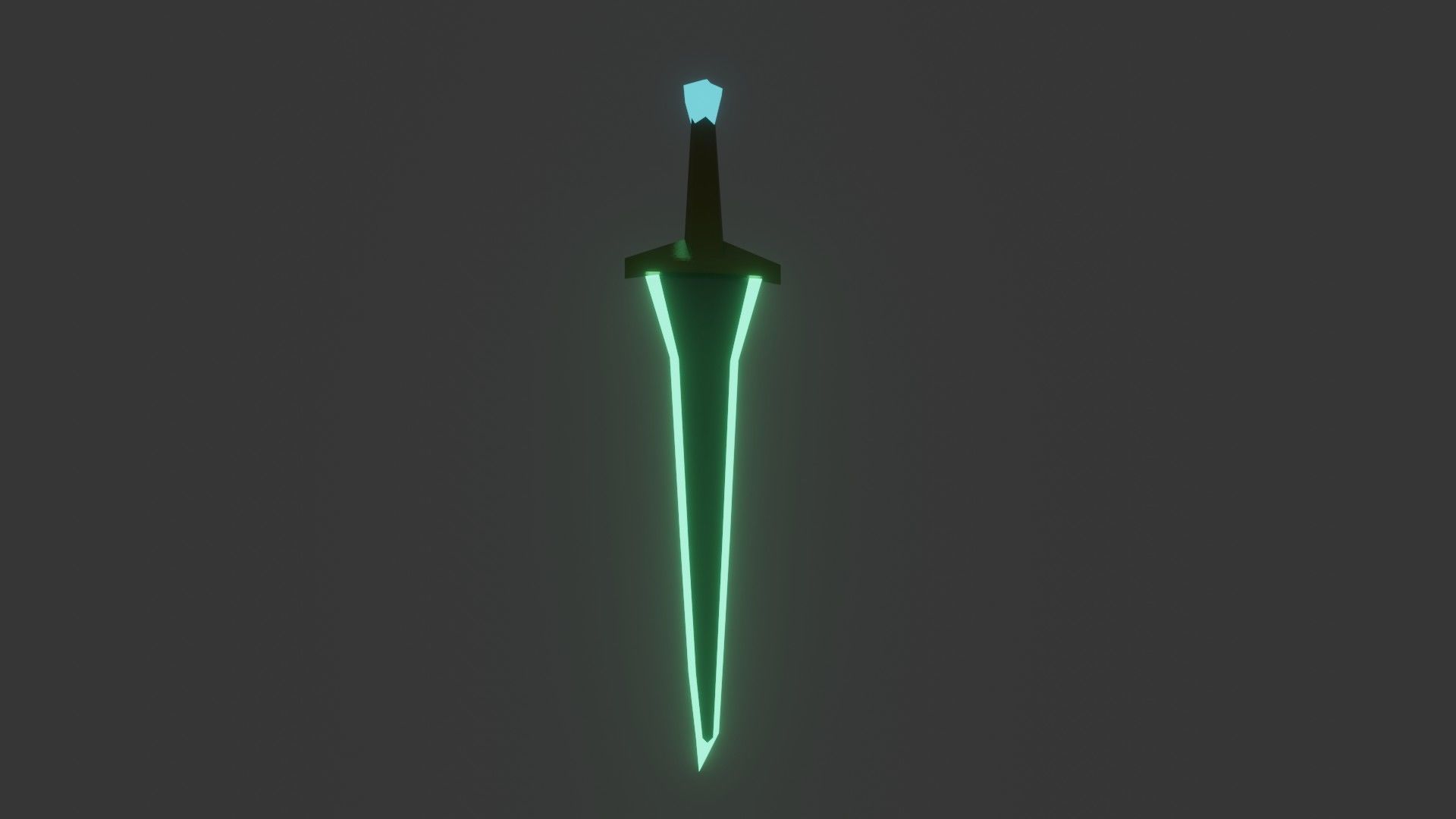 3D model Sword animated cave VR / AR / low-poly | CGTrader