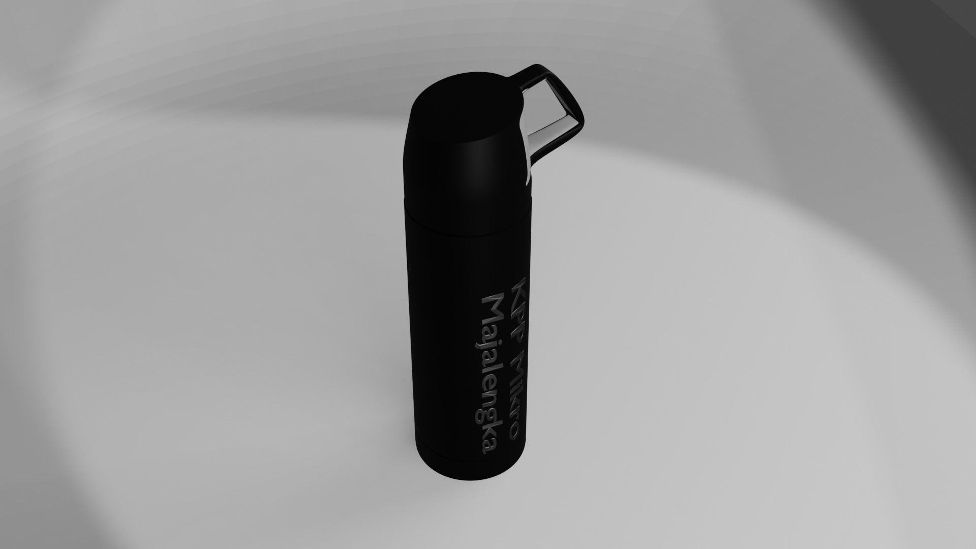 Tumblr Bottle 3D model | CGTrader