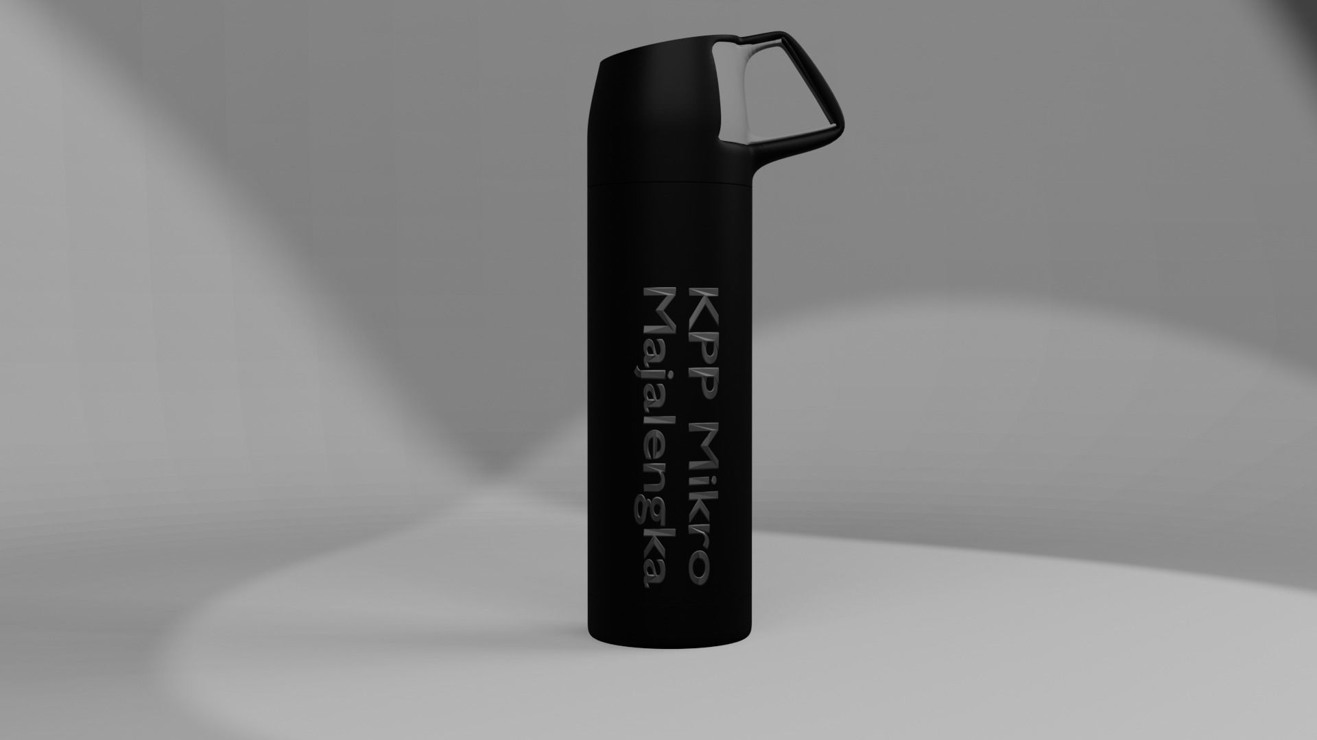 Tumblr Bottle 3D model | CGTrader