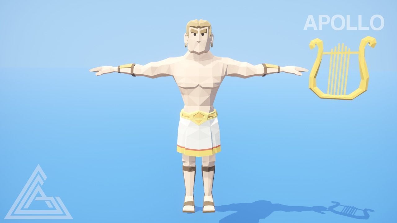 3D model LOWPOLY - Olympian Gods VR / AR / low-poly | CGTrader