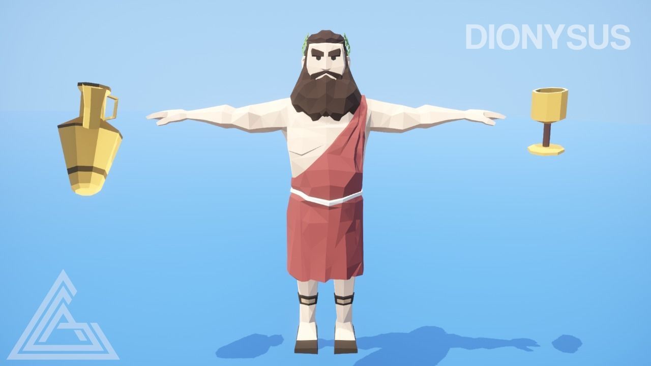 3D model LOWPOLY - Olympian Gods VR / AR / low-poly | CGTrader