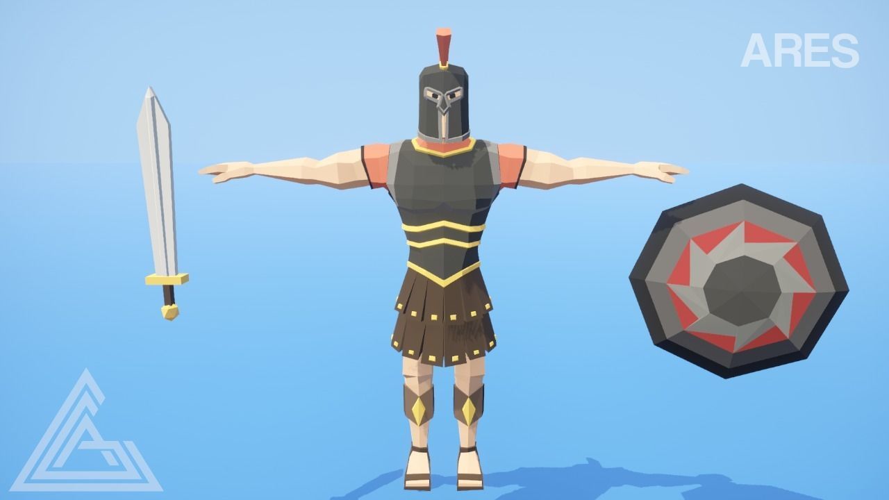 3D model LOWPOLY - Olympian Gods VR / AR / low-poly | CGTrader