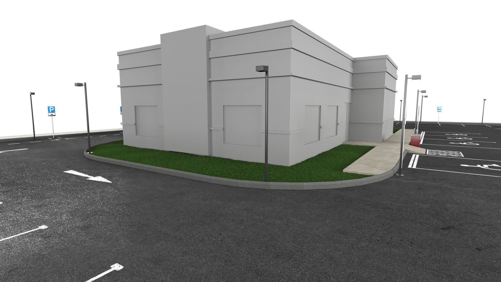 Car Parking 3D model | CGTrader