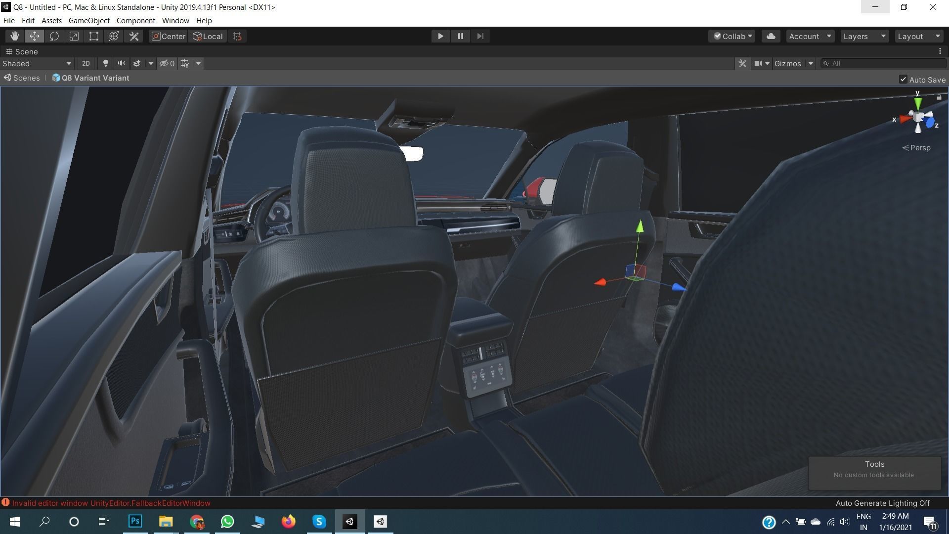 3D model Audi Q8 2020 Unity Ready VR / AR / low-poly | CGTrader