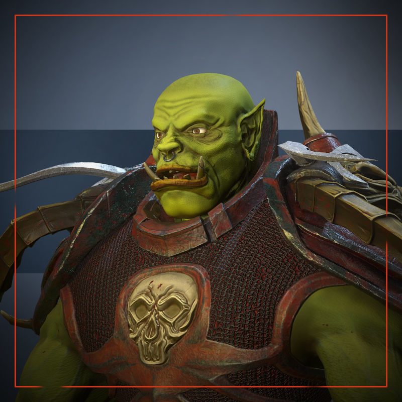 3D model Orc game-ready VR / AR / low-poly | CGTrader