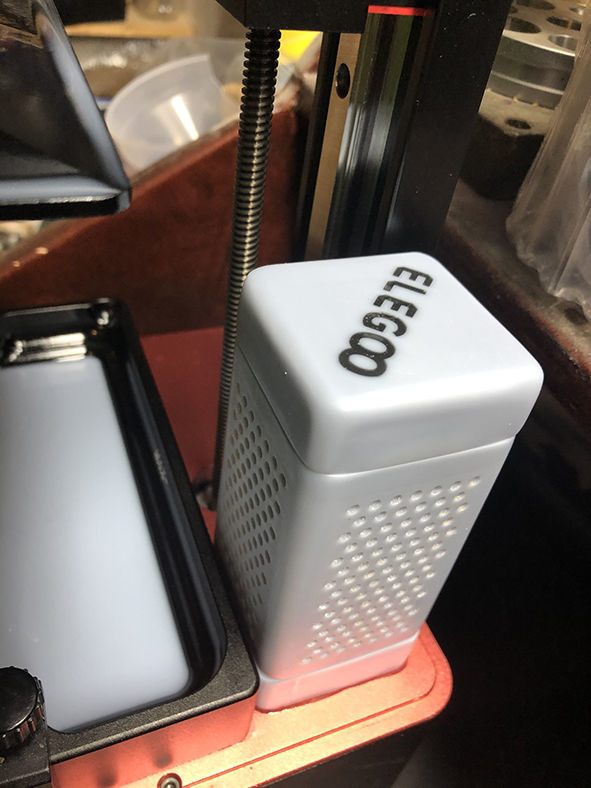 Elegoo Mars Pro Carbon Filter Box 3D model 3D printable | CGTrader