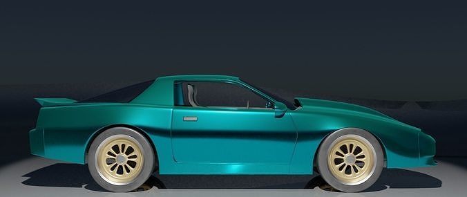 Trans Am 3D model | CGTrader