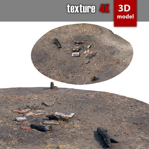 3D model 256 Forest VR / AR / low-poly | CGTrader