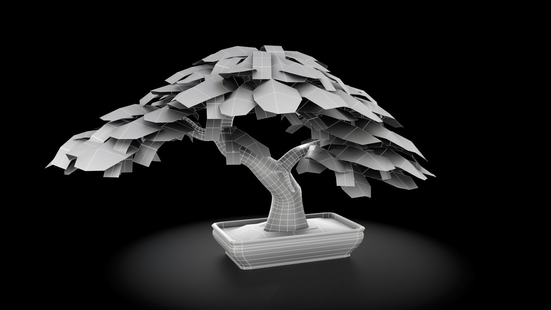 3D model Bonzai Tree VR / AR / low-poly | CGTrader