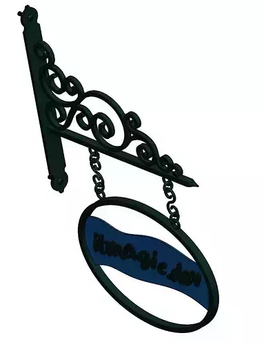 IT Magic Street Sign free 3D model | CGTrader