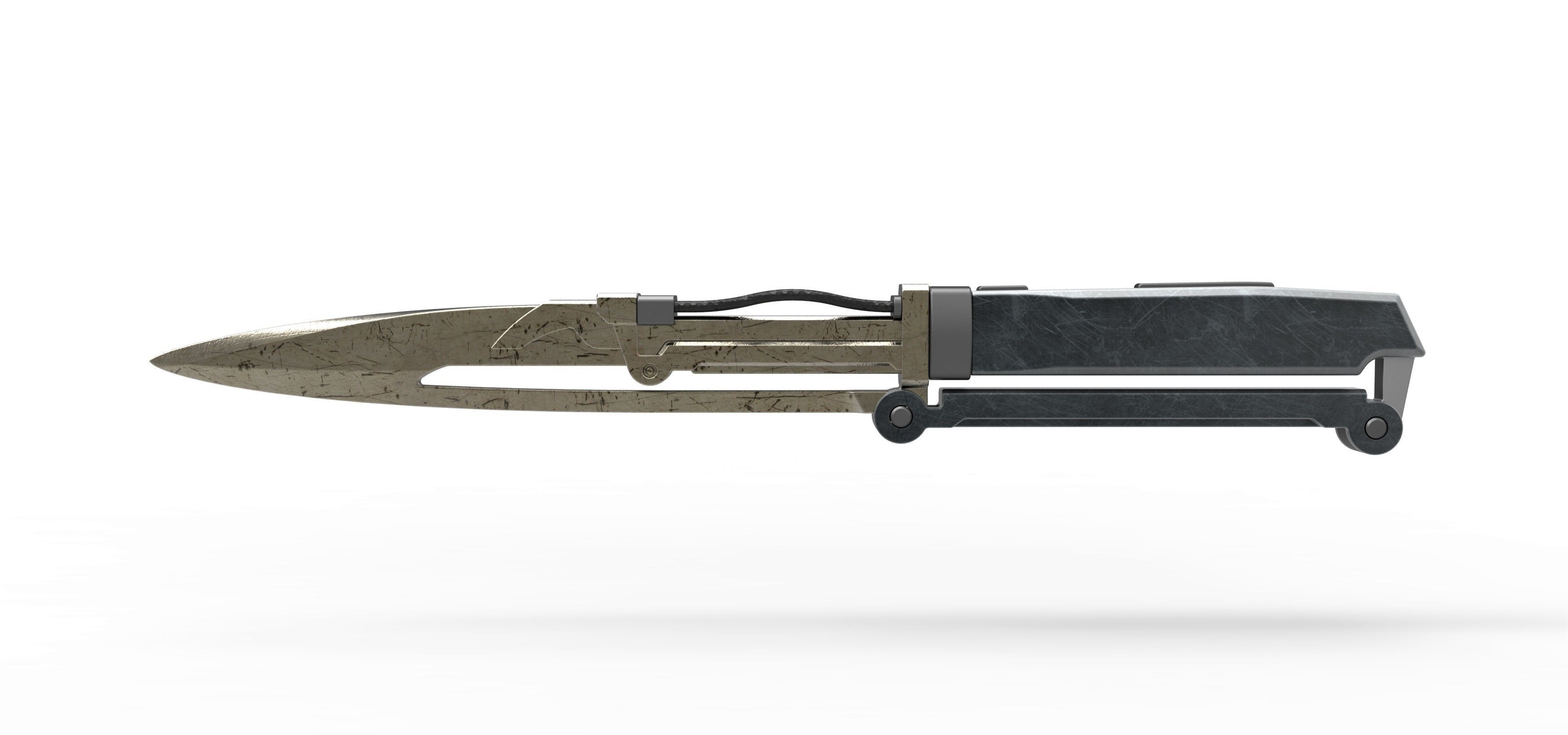 Concept Vibroblade of Mandalorian 3D model 3D printable | CGTrader