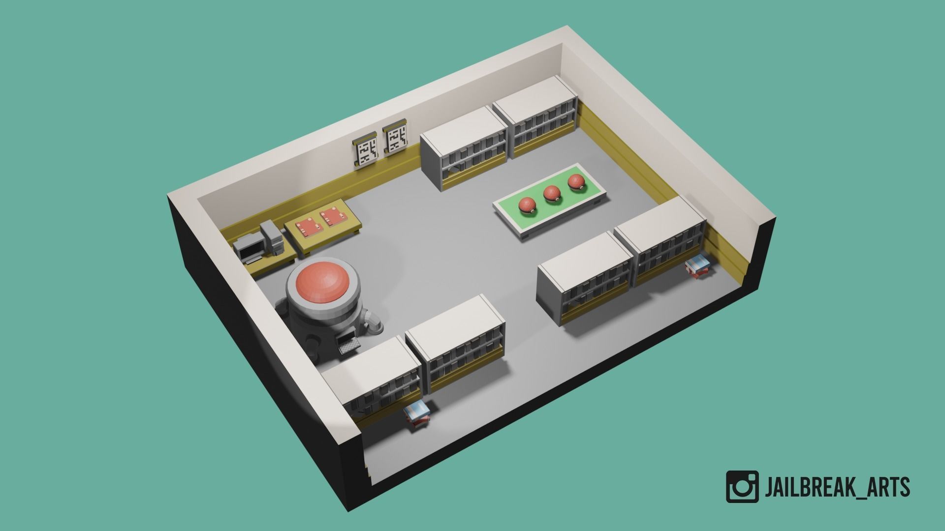 FANART - Professor Oak Lab - Pokemon Diorama 3D model 3D printable ...