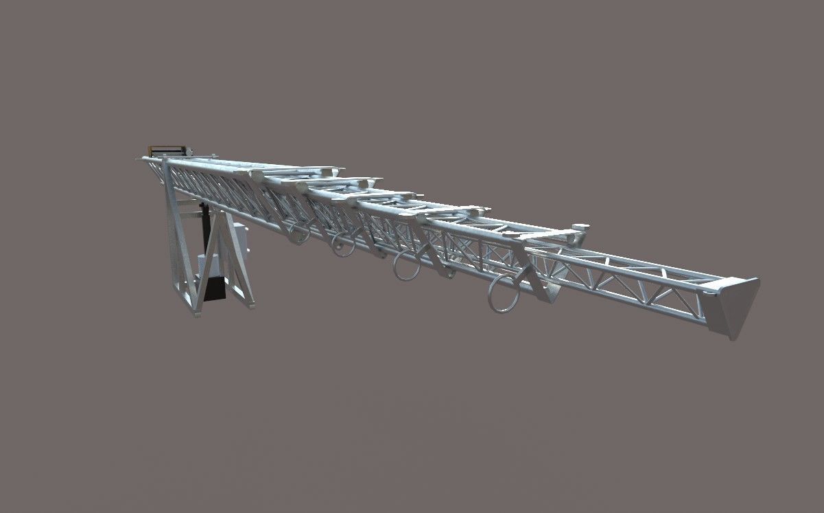 3D model TELESCOPIC TOWER SYSTEM VR / AR / low-poly | CGTrader
