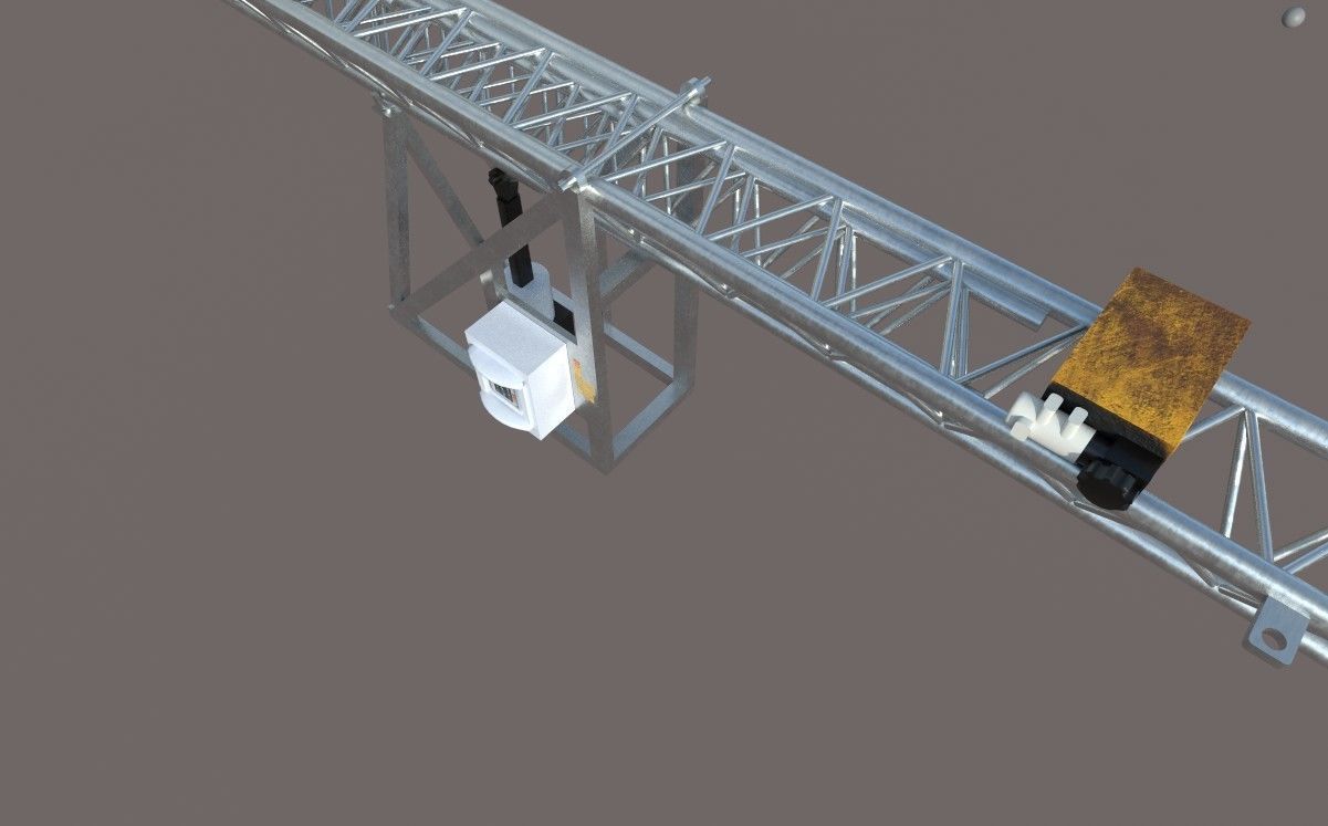 3D model TELESCOPIC TOWER SYSTEM VR / AR / low-poly | CGTrader