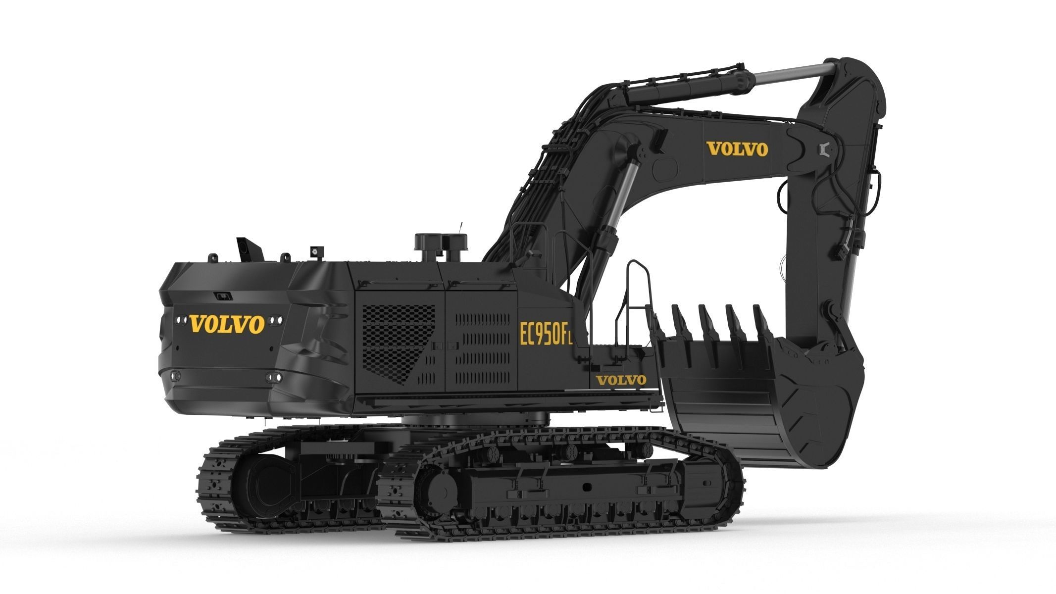 Volvo EC950F 3D model | CGTrader