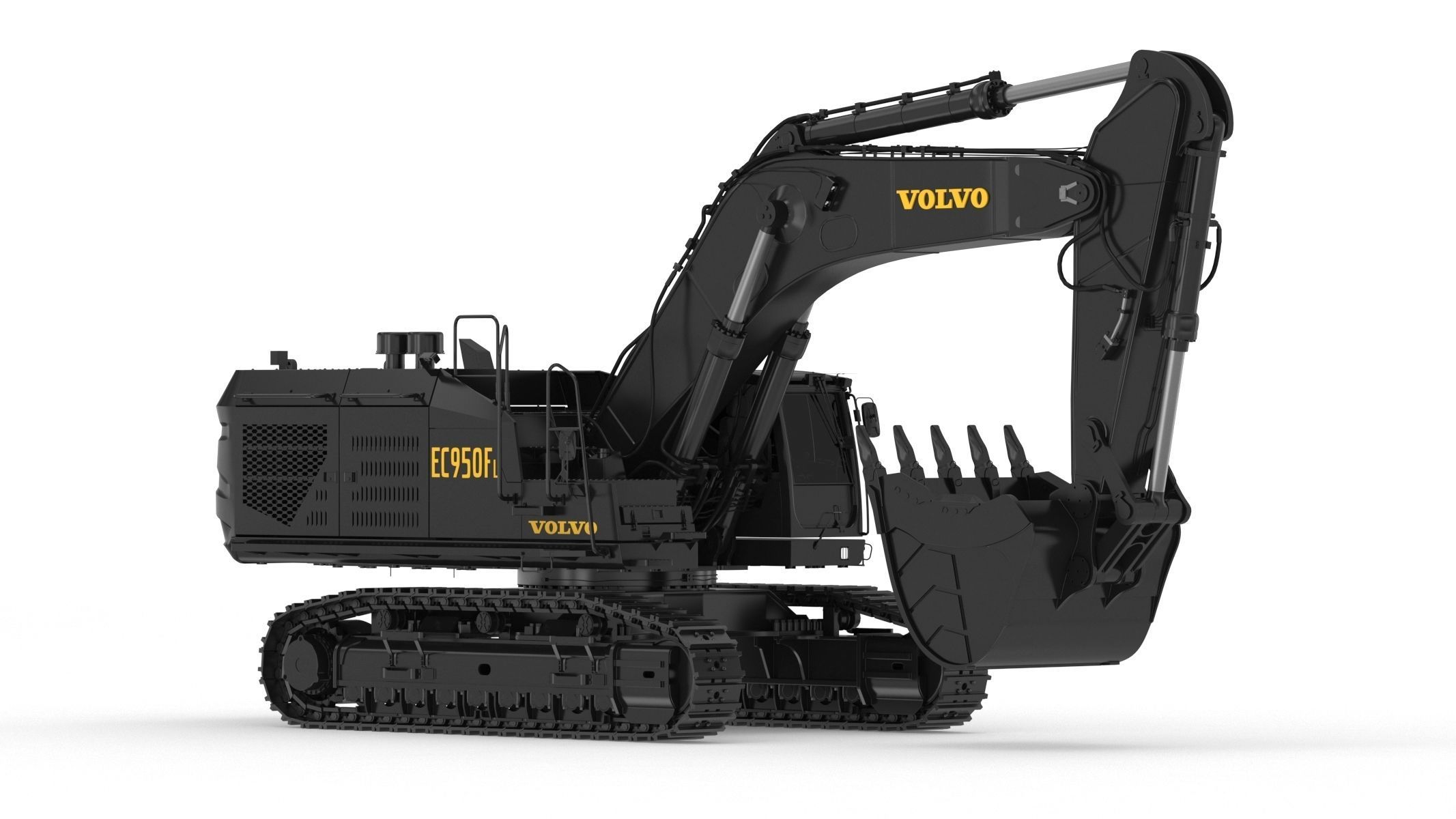 Volvo EC950F 3D model | CGTrader