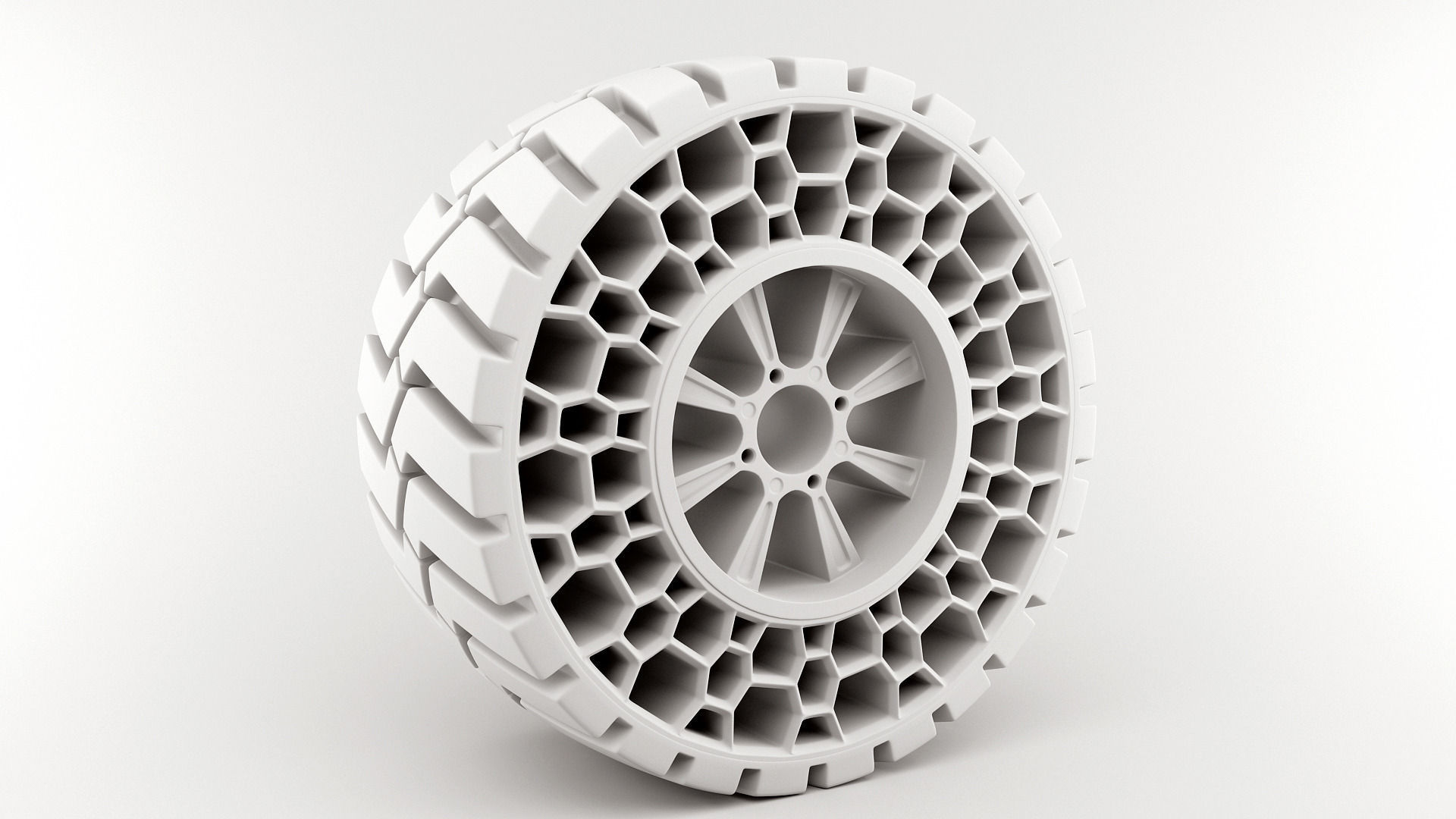 Airless Tires 3D model | CGTrader
