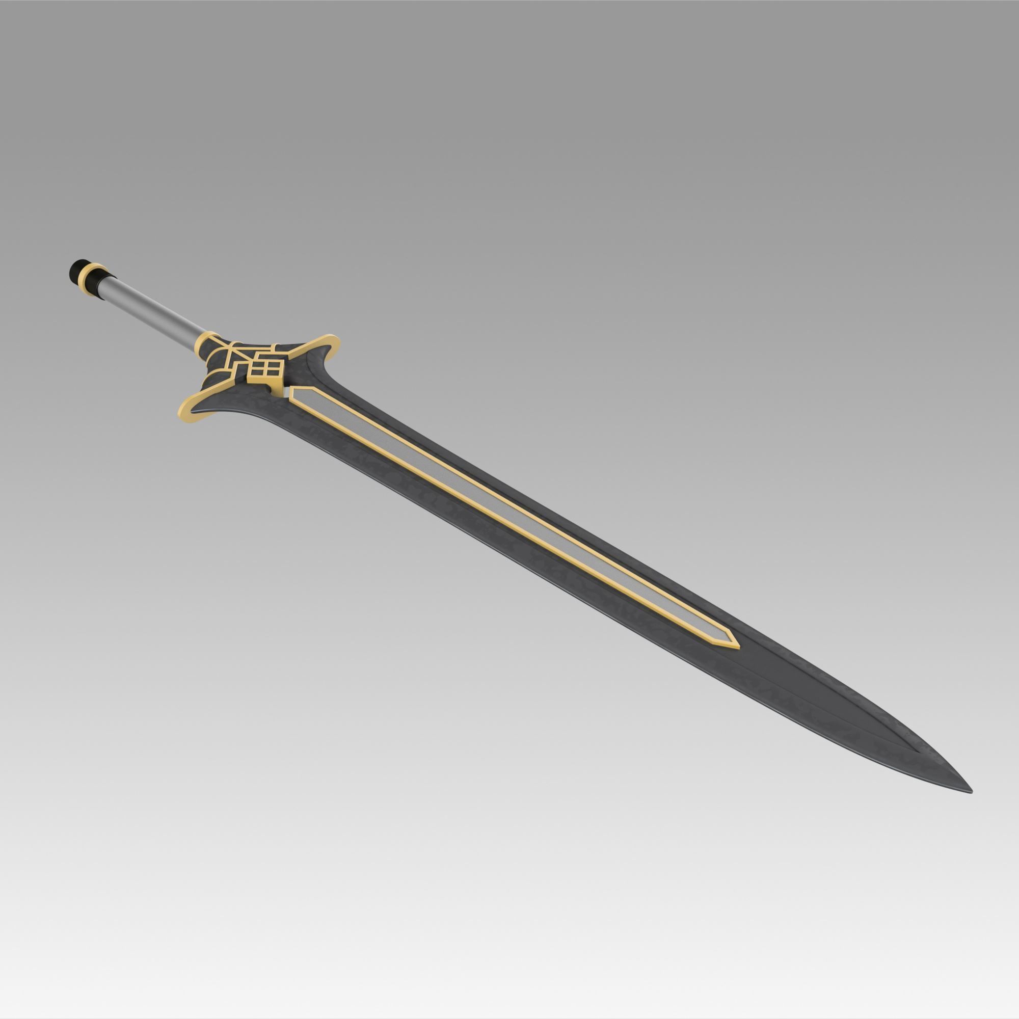 High School DxD BorN Yuuto Kiba Cosplay Weapon Prop 3D model 3D ...