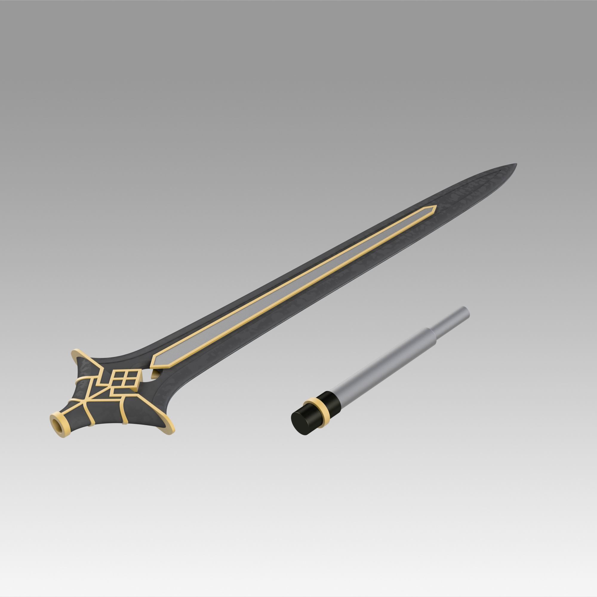 High School DxD BorN Yuuto Kiba Cosplay Weapon Prop 3D model 3D ...