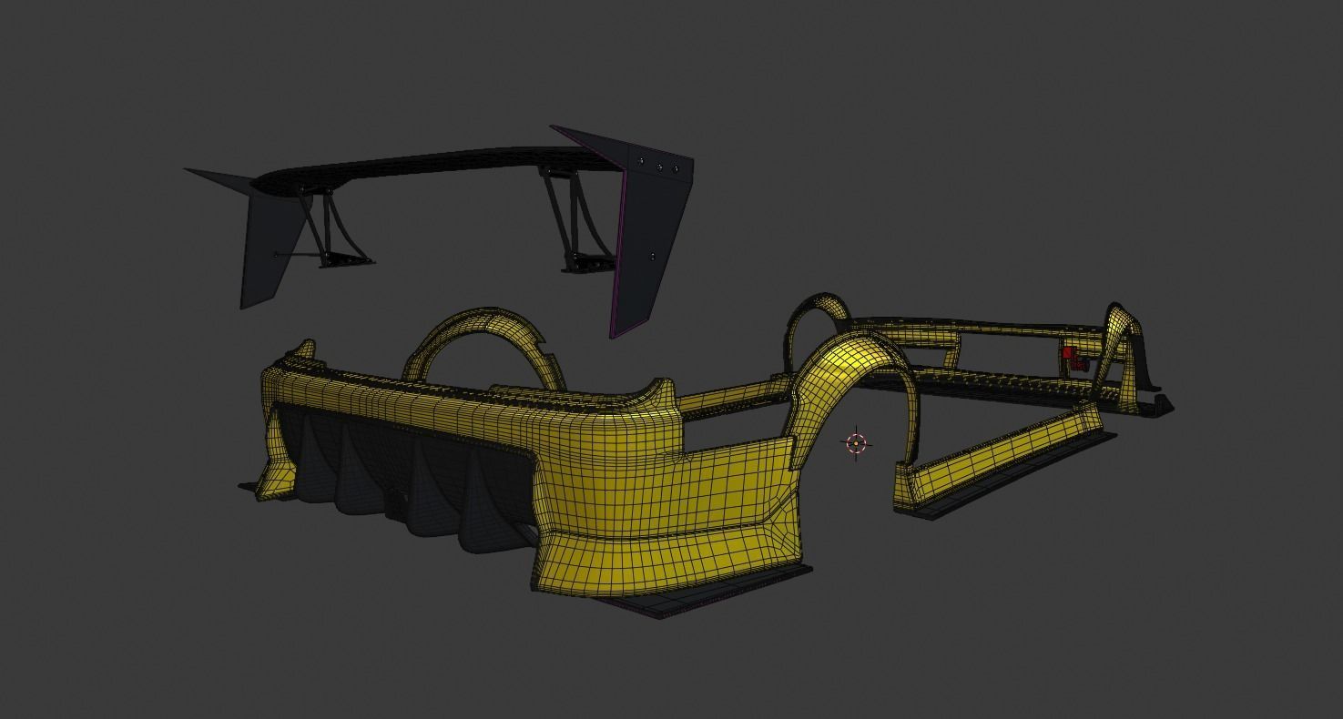 G-Corporation FLASH JZX100 Chaser Body Kit 3D model | CGTrader