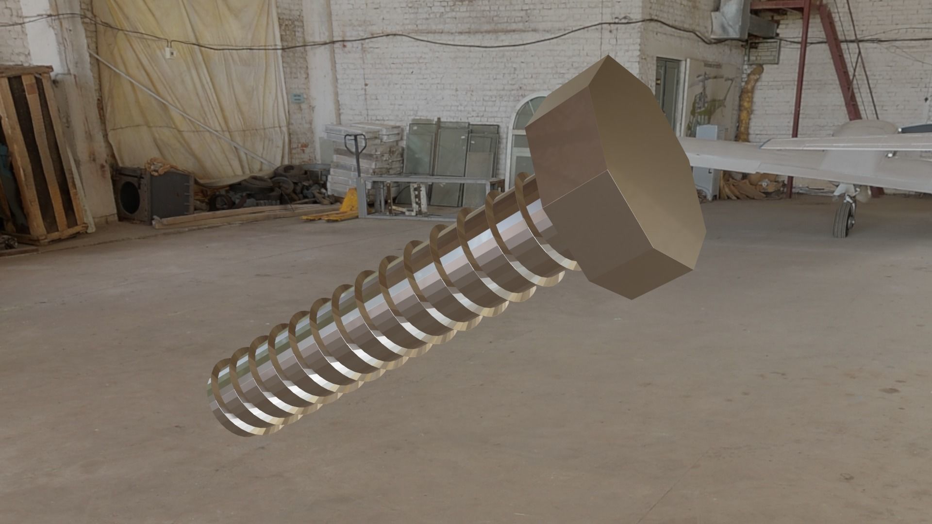 Low Poly Game Bolt free 3D model | CGTrader