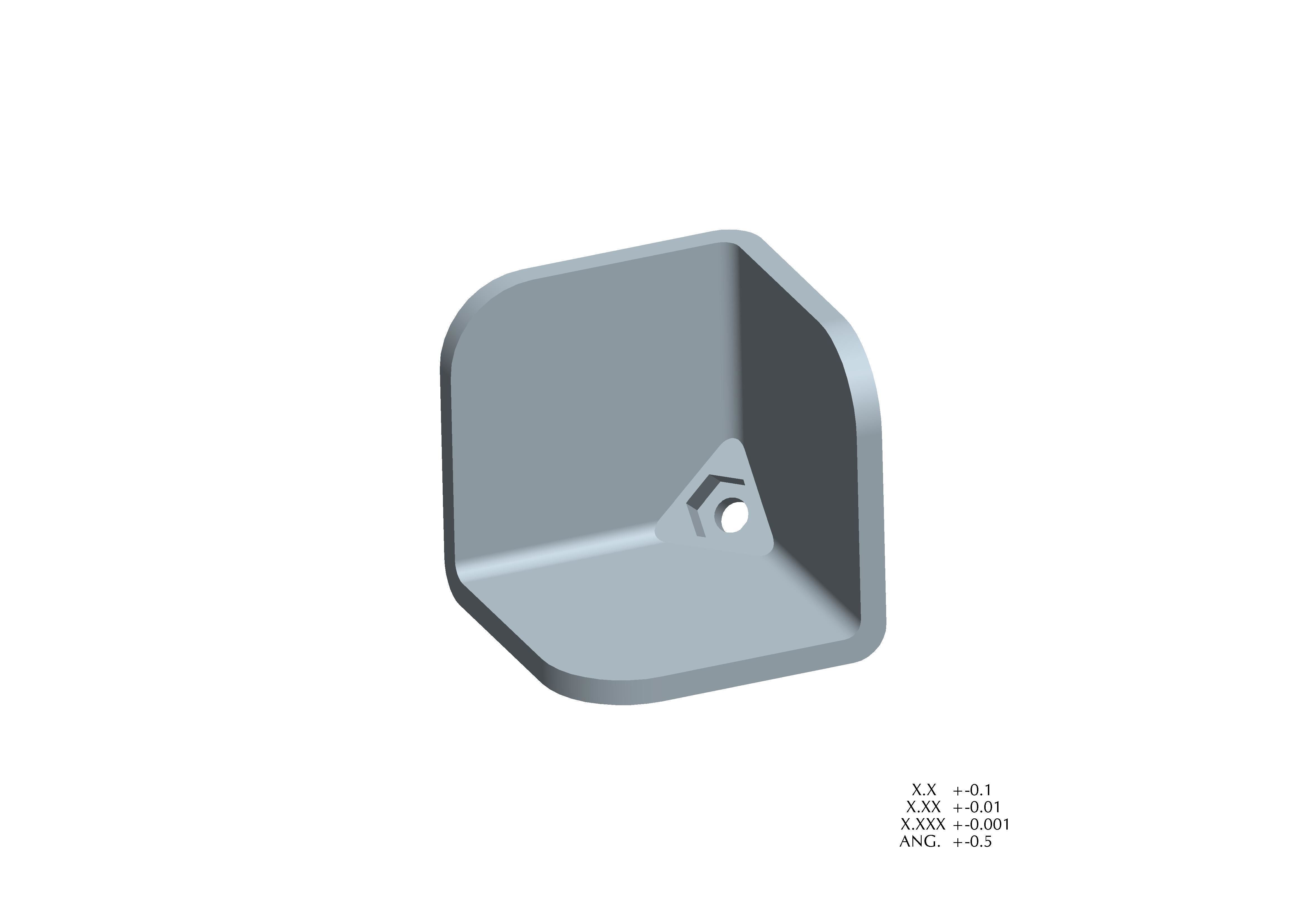 Box Diagonal Clamp 3D model 3D printable | CGTrader