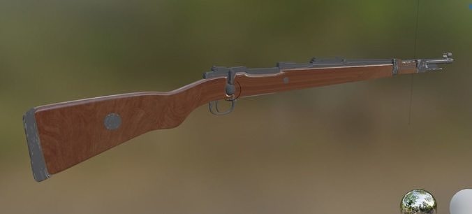 3D model KAR-98 rifle in game VR / AR / low-poly | CGTrader