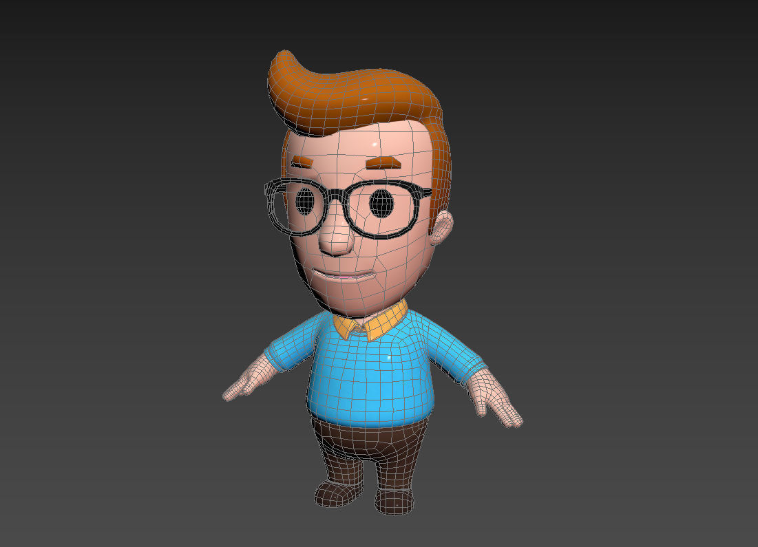 Little People 006 3D model | CGTrader