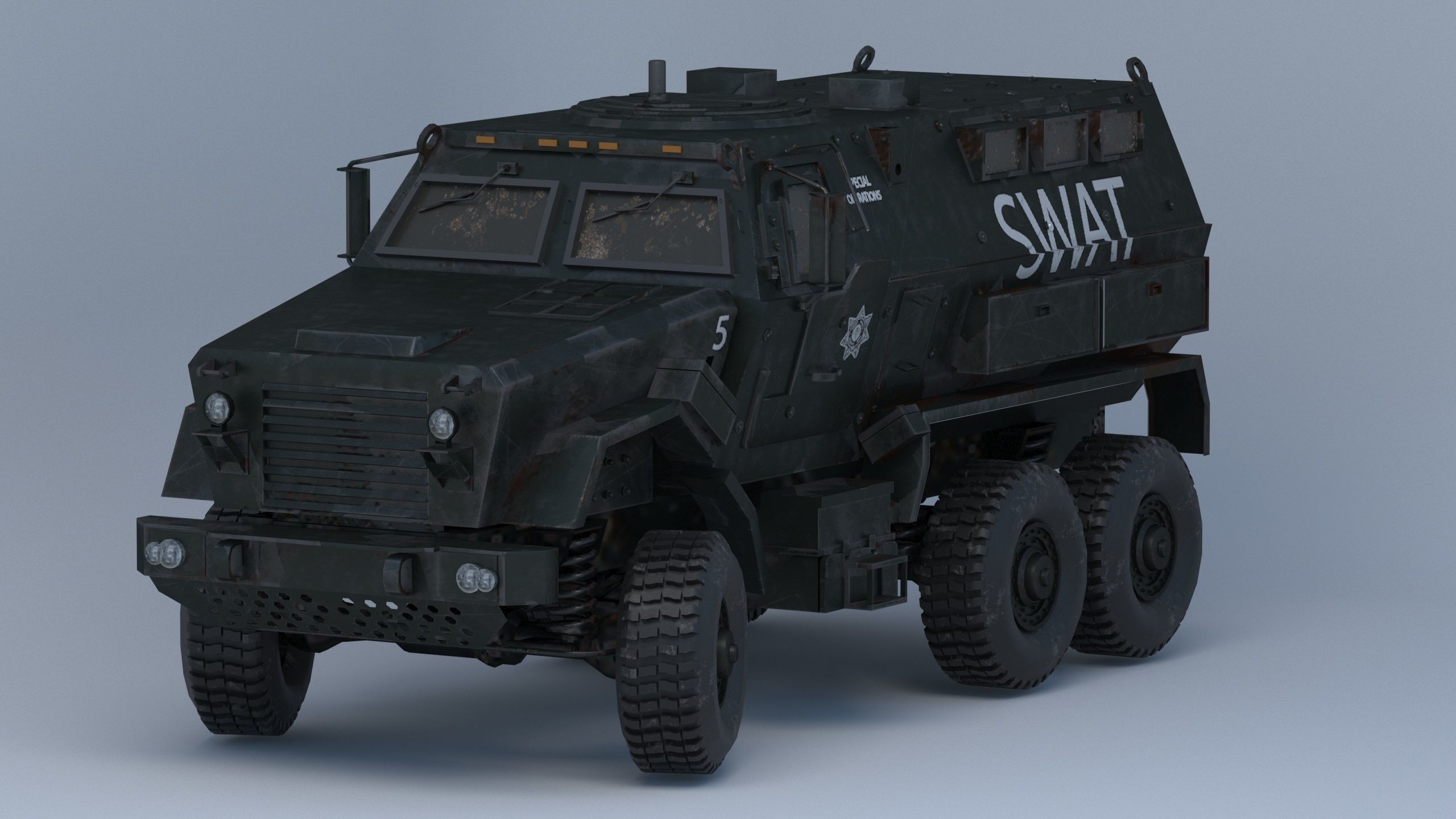 2007 BAE systems Caiman CMTV 3D model | CGTrader